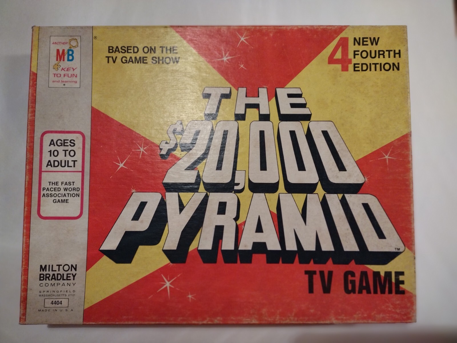 Vintage THE $20,000 PYRAMID TV Game 4th Edition 1977 Milton Bradley | eBay