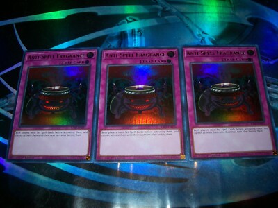 3x Anti-Spell Fragrance 1st Edition Ultra Rare RA02-EN076 Yu-Gi-Oh! | eBay