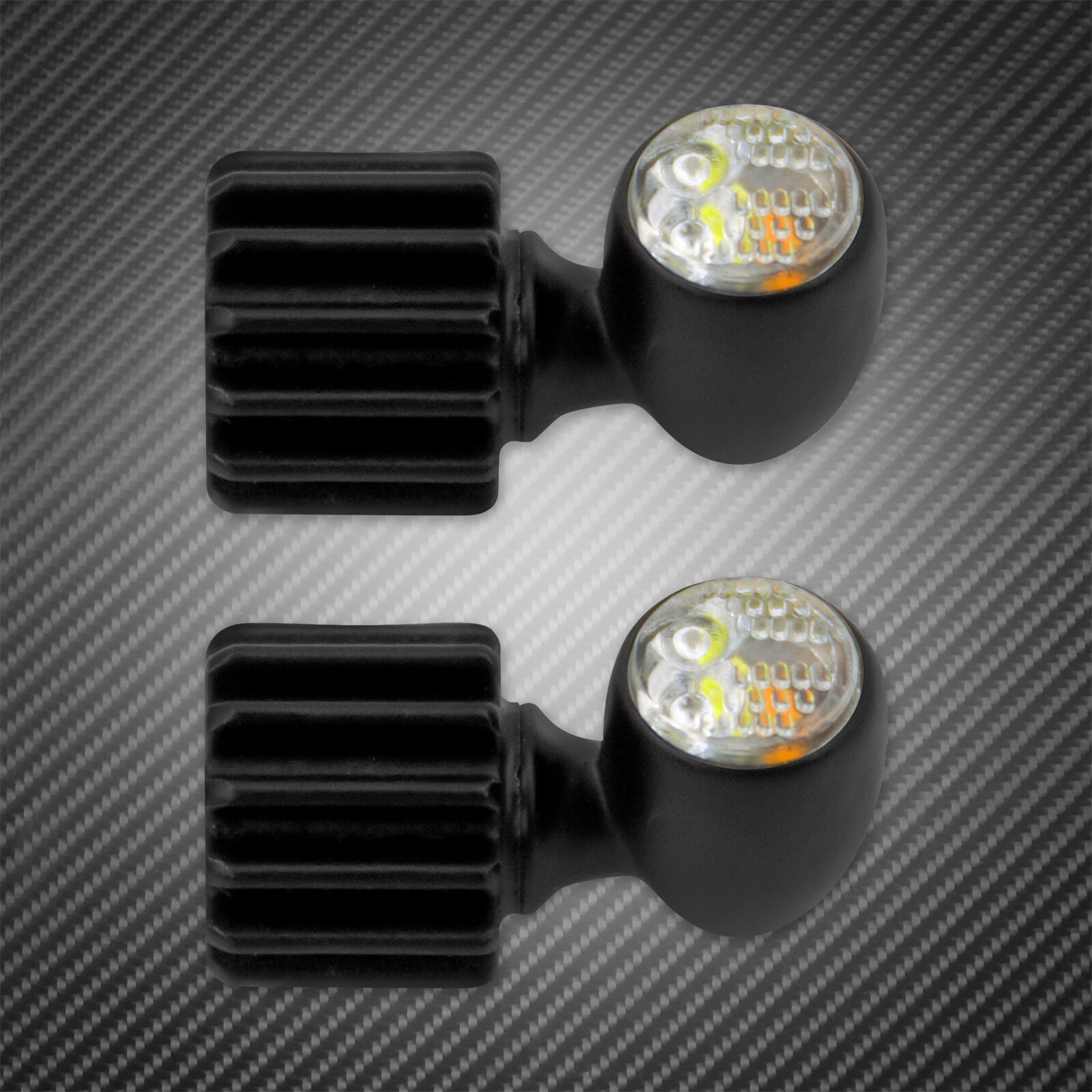 Mini LED Bike Turn Signal Running Blinker Light Fit For Sportster ...