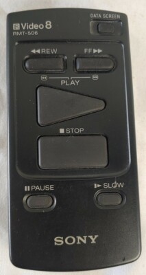 Sony RMT-506 Factory Original Camcorder Remote CCD-F201, CCD-F30, CCD ...