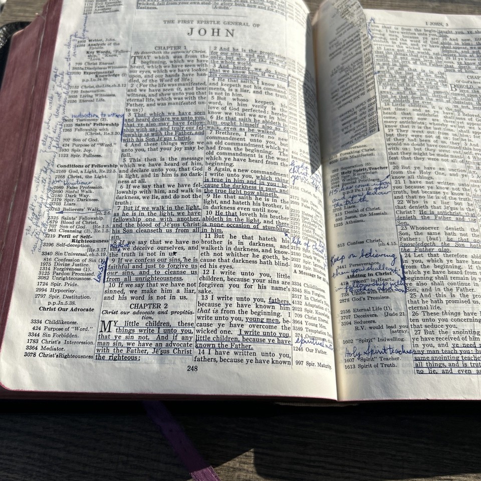 Thompson The New Chain Reference Bible Fourth Improved Edition 1964 | eBay