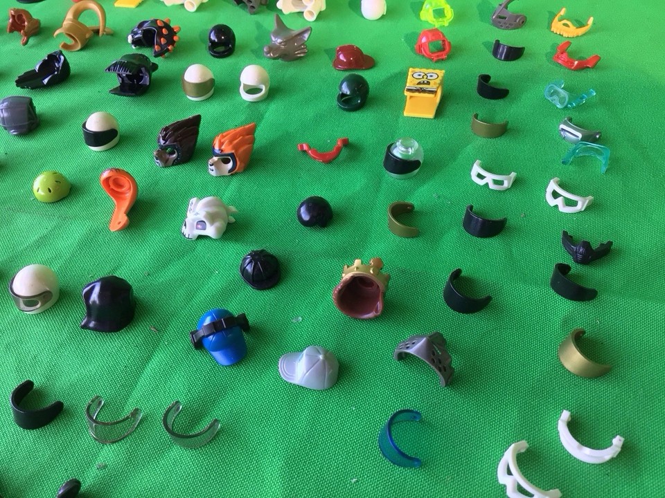 Lot Of Lego Minifigures Head Accessories (Head Acc1) | eBay