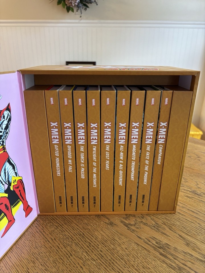 X-Men Children Of The Atom Box Set Slipcase Hardcover Opened Unread W ...