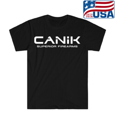CANIK Superior Firearms Men's Black Size S to 5XL | eBay