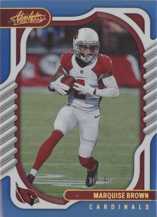 2022 Panini Absolute - Marquise Brown #17 Spectrum Blue /50 for sale ...