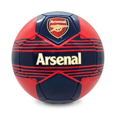 Arsenal FC Official Soccer Gift Size 4 Crest Football Red | eBay
