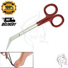 Extra Long Handled Angled Toe Nail Chiropody Podiatry Scissors - Steel ...
