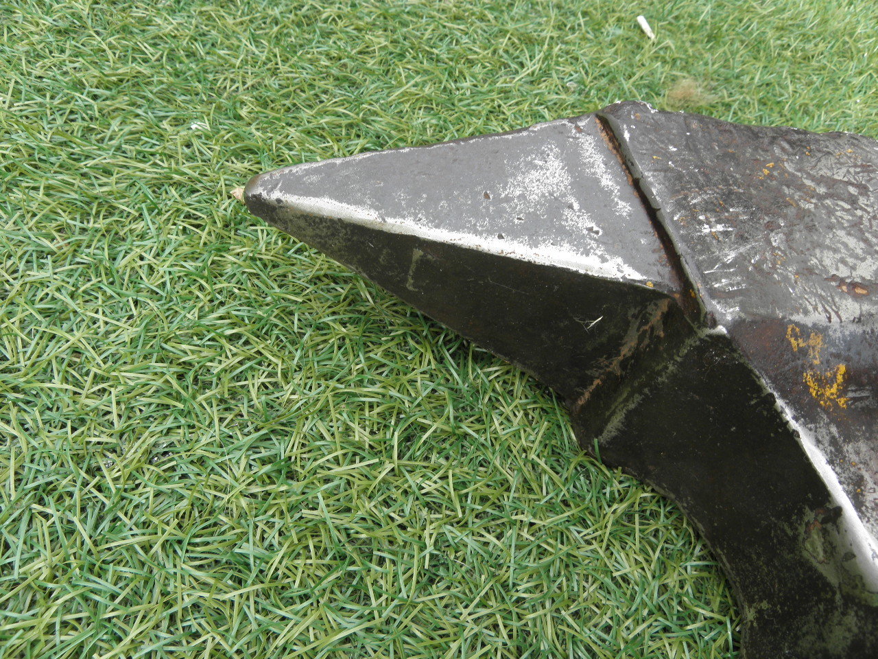 RARE ANTIQUE PRIMITIVE STAKE STUMP WROUGHT ANVIL BLACKSMITH TOOL FORGE ...