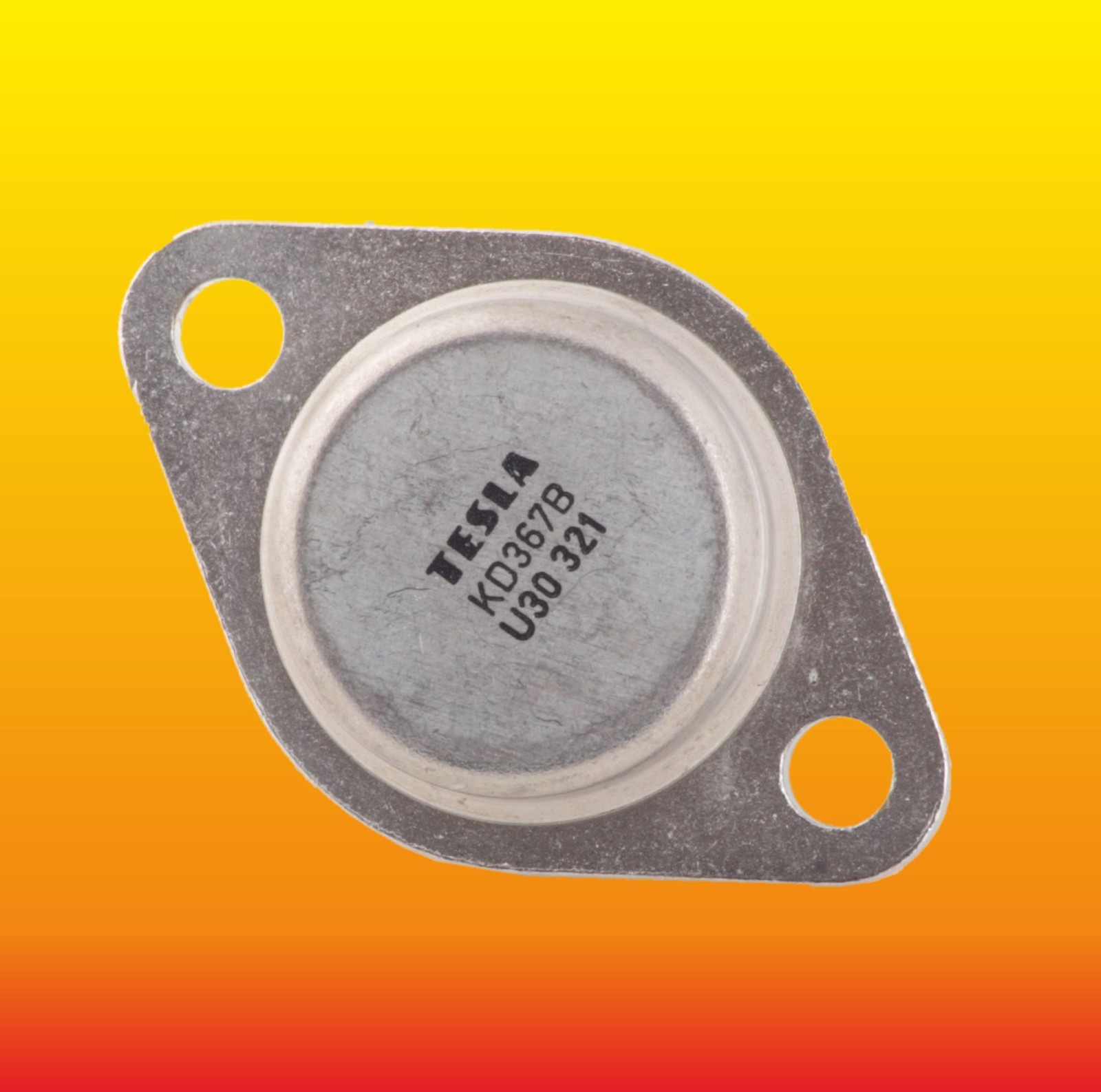 KD367B TESLA SILICON NPN TRANSISTOR 60 W 8 A ~ 2N6045 2SC2199 2SD1026 ...
