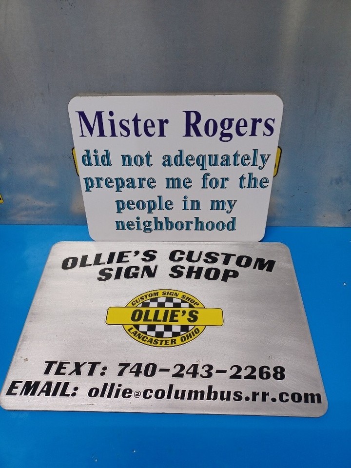 FUNNY MISTER ROGERS SIGN HOME DECOR SHOP GARAGE MAN CAVE BAR RESTAURANT ...