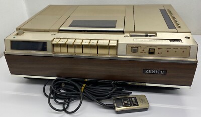 Vintage Zenith Video Director VR9000W Video Cassette Recorder Beta VCR ...