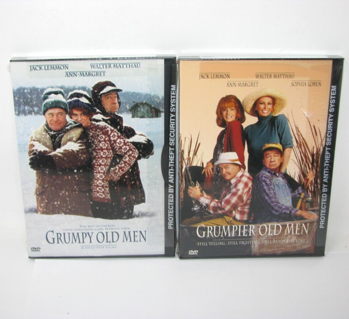NEW--GRUMPY OLD MEN&GRUMPIER OLD MEN (DVD, 1997, SNAP CASE) LEMMON/ MATTHAU 85391305026 | eBay
