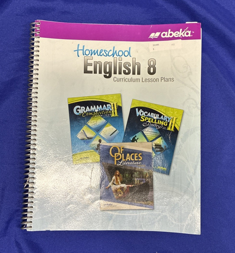 A Beka Homeschool English 8 Curriculum Lesson Plans - 8th Grade ...