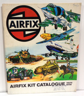 Vintage Airfix Model Kit Catalogue 12th Edition 1975 | eBay UK