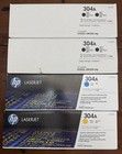 HP 304A Toner - CC530AC Black (2) + CC531AC Cyan + CC532AC Yellow | eBay