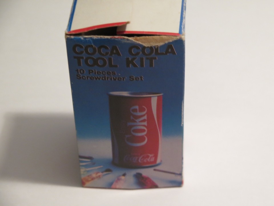 Coca Cola Tool Kit 10 Pieces Screwdriver Set With Box | eBay