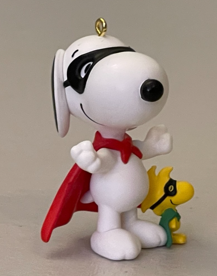 Hallmark 2025 Peanuts MASKED MARVEL Spotlight On Snoopy 28th Ornament ...