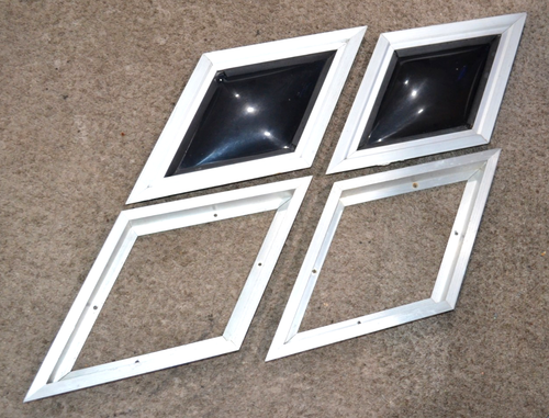 1965-1978 VINTAGE DODGE FORD CHEVROLET VAN REAR WINDOW BOOGIE VAN SEE ...
