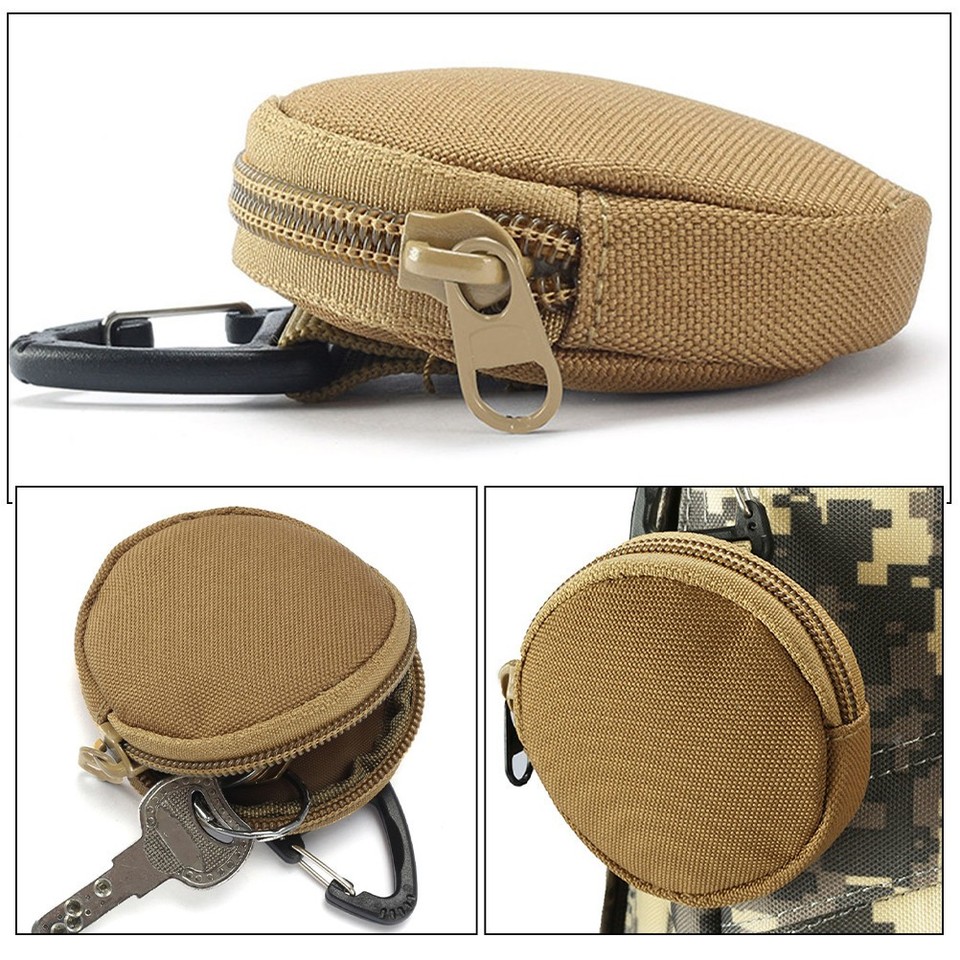 Money Bag Purse Coin Pouch for Women Card Carrying Case Keychain | eBay ...