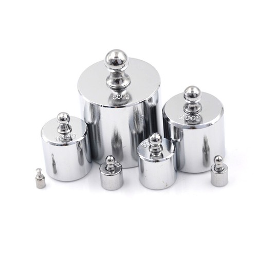 1g 5g 10g 50g 100g 200g 500g Silver Calibration Weight For Weigh Scale ...