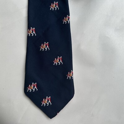 Vintage Tie Soldiers Colonial Revolutionary War Design Carl Company ...