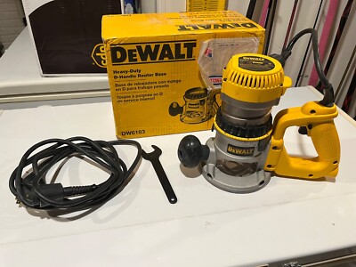 DEWALT DW616 D handle 1 3/4 HP Router. 120V CORDED. Great shape. Rare ...