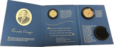 2016 Ronald Reagan Coin And Chronicles Presidential Set (Missing Silver ...