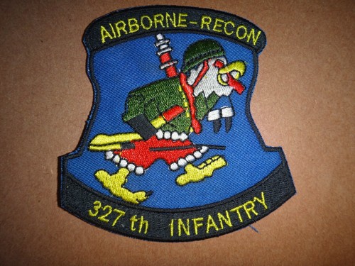 Vietnam War Patch US 327th Infantry Regiment AIRBORNE RECON Team | eBay