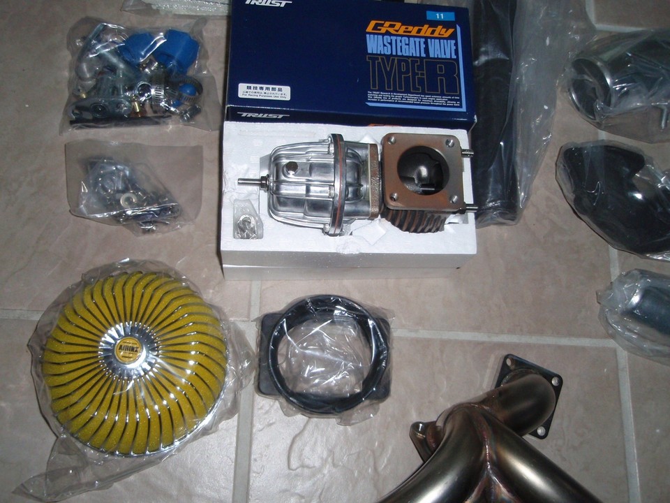 GREDDY TRUST T67/25G TURBO KIT EVO 7 8 9 4G63 11530028 INTERCOOLER ...