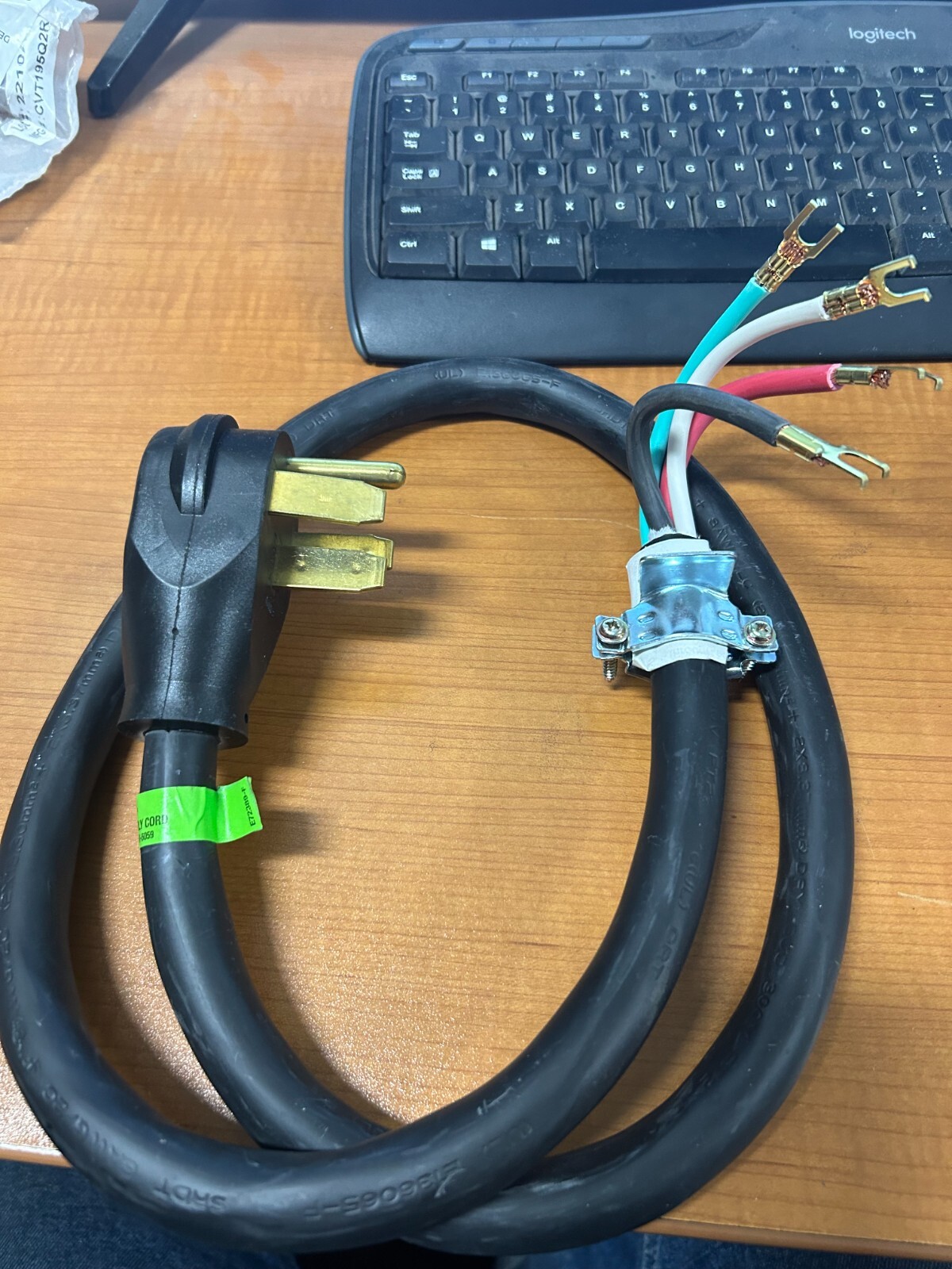 E72389-F RANGE and DRYER POWER SUPPLY CORD/4 WIRES/4 PRONG | eBay