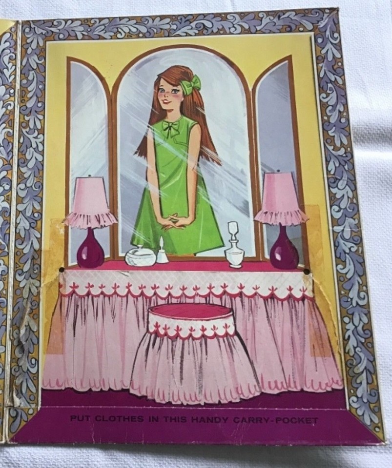 Vintage 1966 Ideal Toy Corporation & Whitman, Dodi Paper Doll Pepper's ...