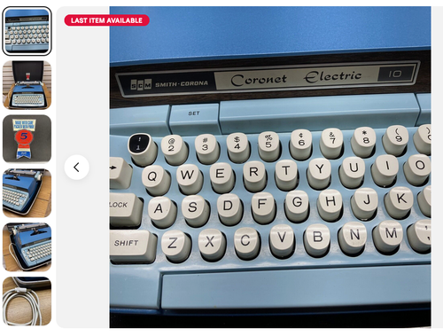 Typewriter Smith - Corona Coronet Automatic 10 Electric Typewriter | eBay