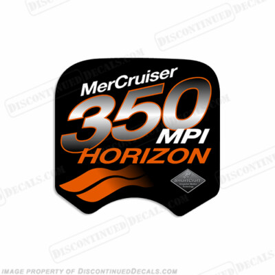 Fits Mercruiser 350 Mag MPi Horizon Decal | eBay