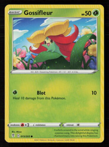 Gossifleur SWSH07: Evolving Skies #015/203 Common Pokemon Card | eBay