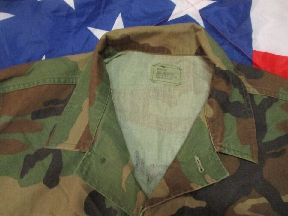 US ARMY genuine issue WOODLAND camo camouflage BDU CO… - Gem