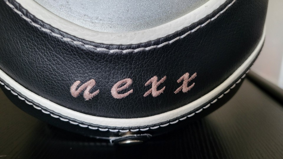 Nexx X60 Vintage Helmet Silver And Black | eBay