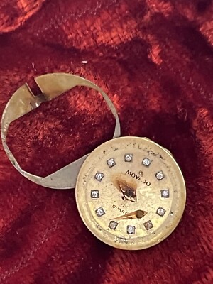 Vintage Movado Women's SWISS Watch MOP Diamond Dial Movement Only For ...
