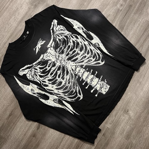 Hellstar Skeleton Longsleeve Size XL Brand New | eBay