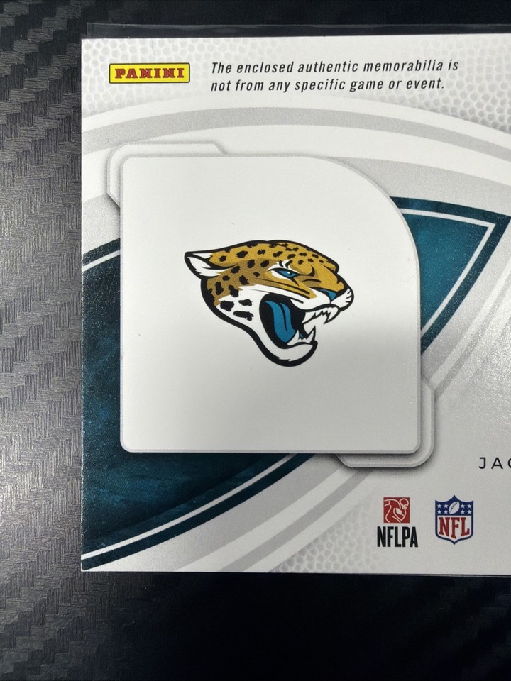 Travis Hunter 2025 Panini Immaculate Jacket Logos ROOKIE Patch /24 ...