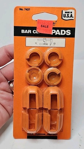 Jorgensen Jorgensen 7437 Work Protecting Bar Clamp Pads, orange | eBay