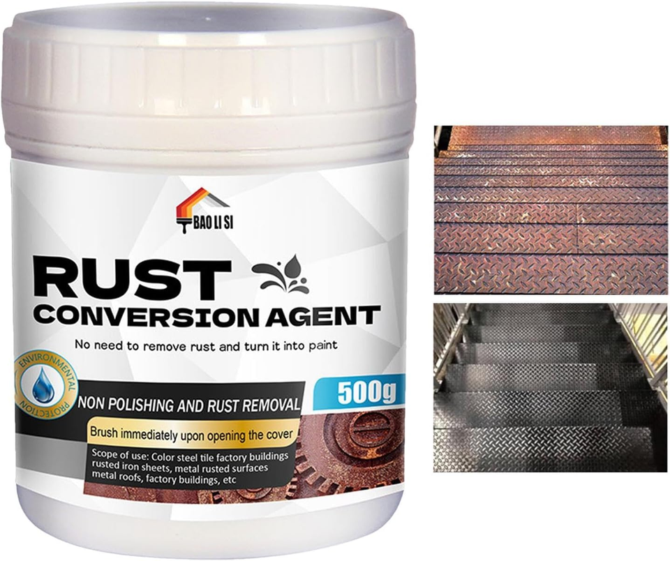 Rust Reformer, 500Ml Rust Reform Rusty Metal Primer, Highly Effective ...