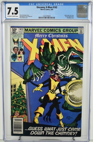 Uncanny X-Men #143 CGC 7.5 Newsstand Edition (1981) Chris Claremont ...