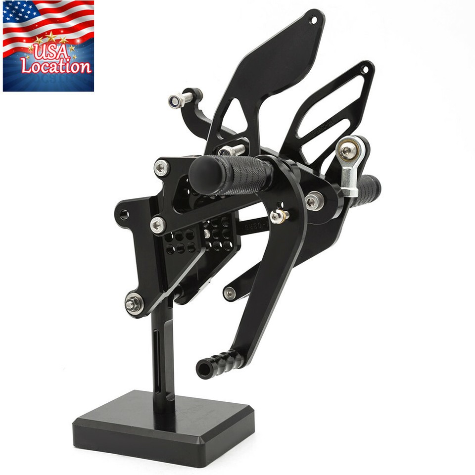 For Yamaha YZF R6 2003 2004 2005 FXCNC Rearset Footpeg Footrest GP ...