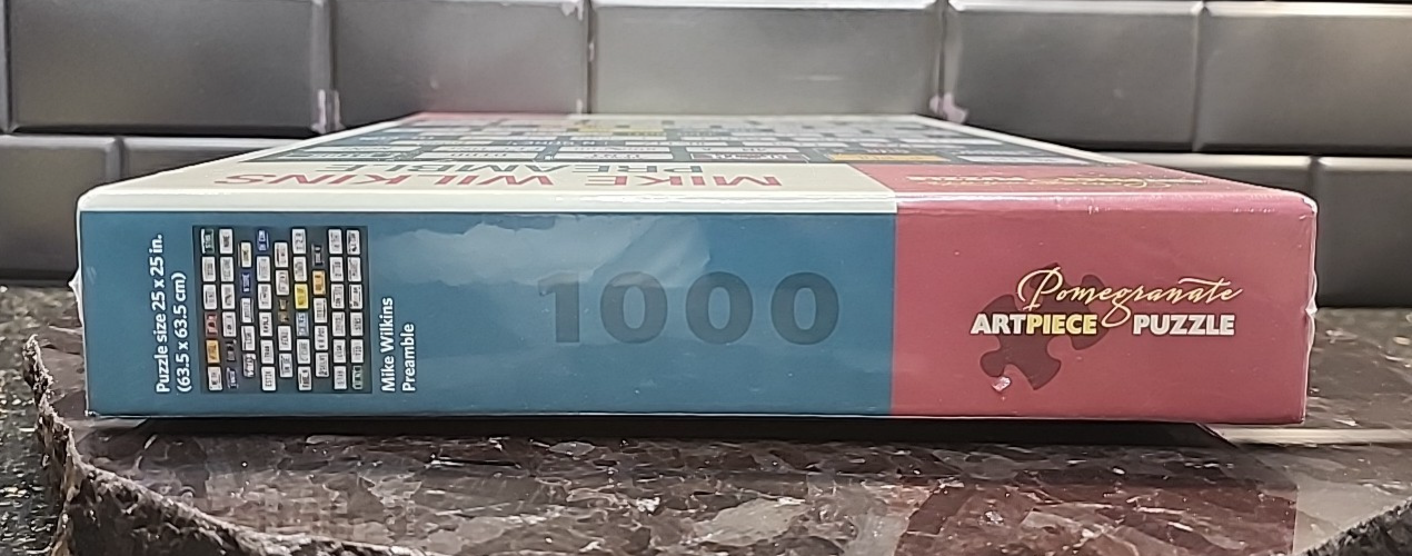 Mike Wilkins Preamble 1987 1000 Pc Puzzle Constitution 50 US License ...