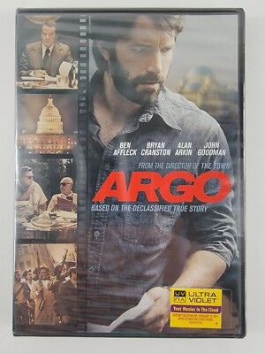 Argo (DVD) Ben Affleck, Tate Donovan, Alan Arkin, Bryan Cranston, John Goodman 883929241392| eBay