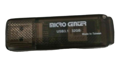 Micro Center 32GB USB 3.1 Flash Drive | eBay
