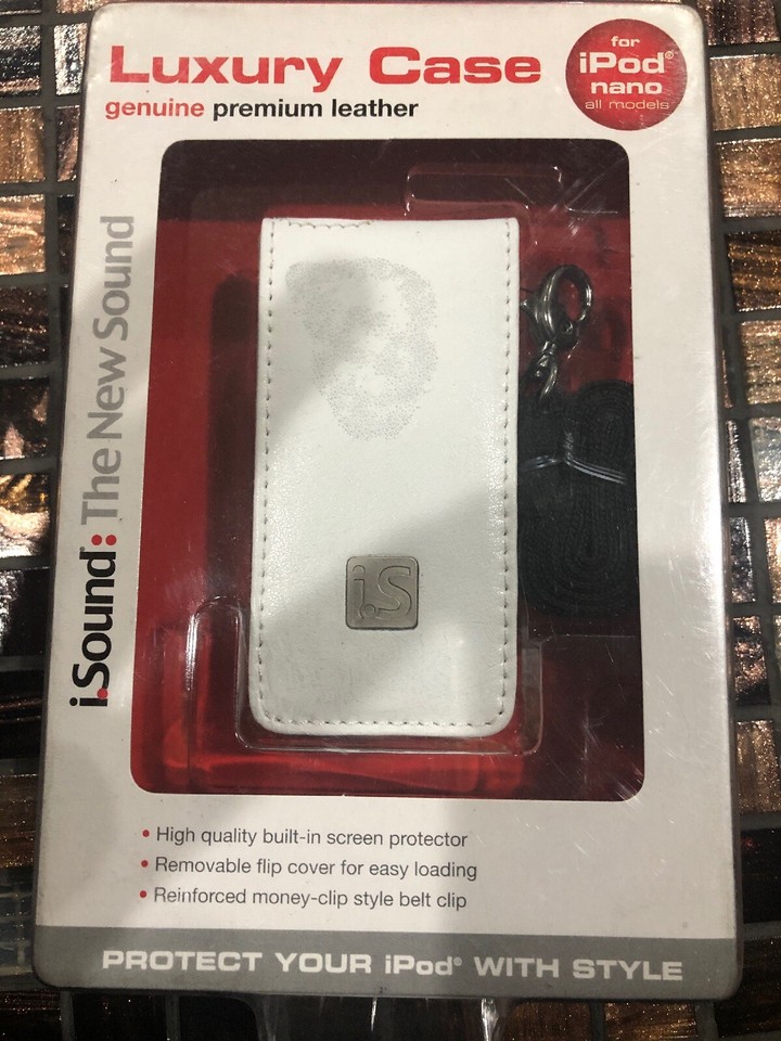 I Sound The New Sound Luxury Case For Ipod Nano All Models Leather | eBay