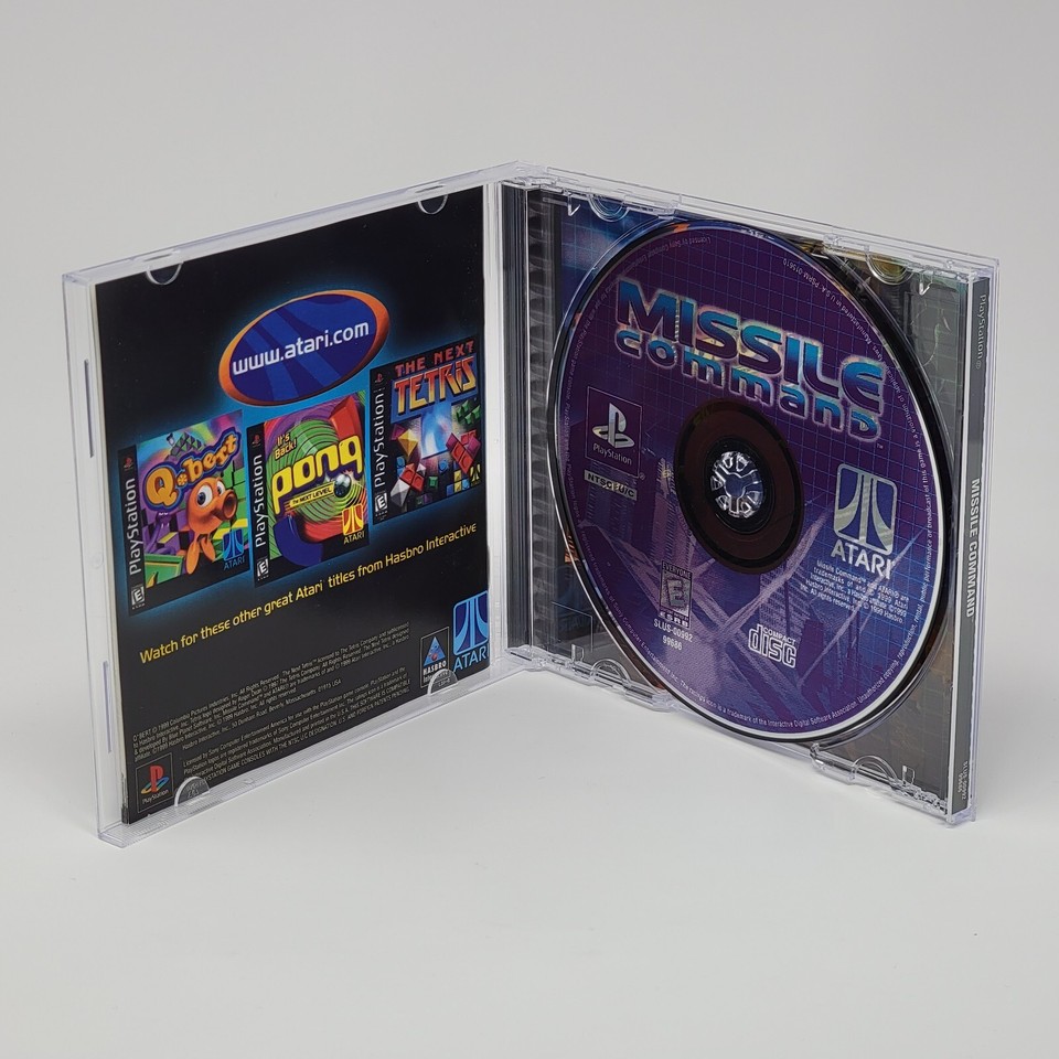 Missile Command (PlayStation 1 PS1) CIB COMPLETE & TESTED 76930996867| eBay