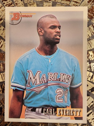 Carl Everett RC 1993 Bowman #94 Florida Marlins | eBay