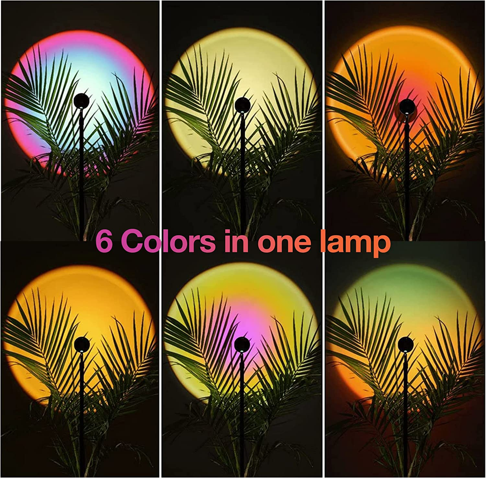 Sunset Lamp Projection, Sun Lamp, Sunlight Lamp Projector, Manual ...